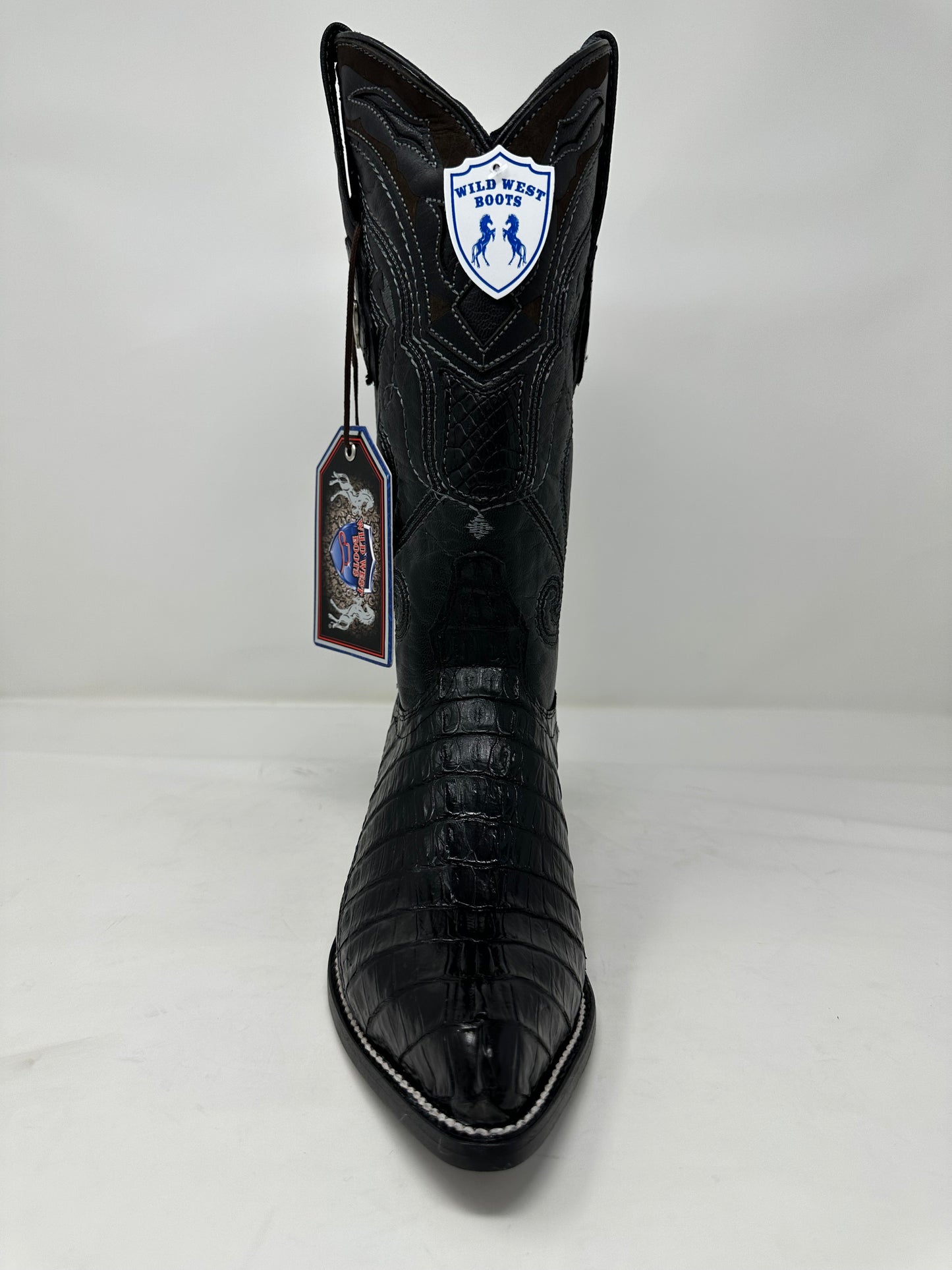 Men’s J-Toe Caiman Tail – El Mercadito Boots